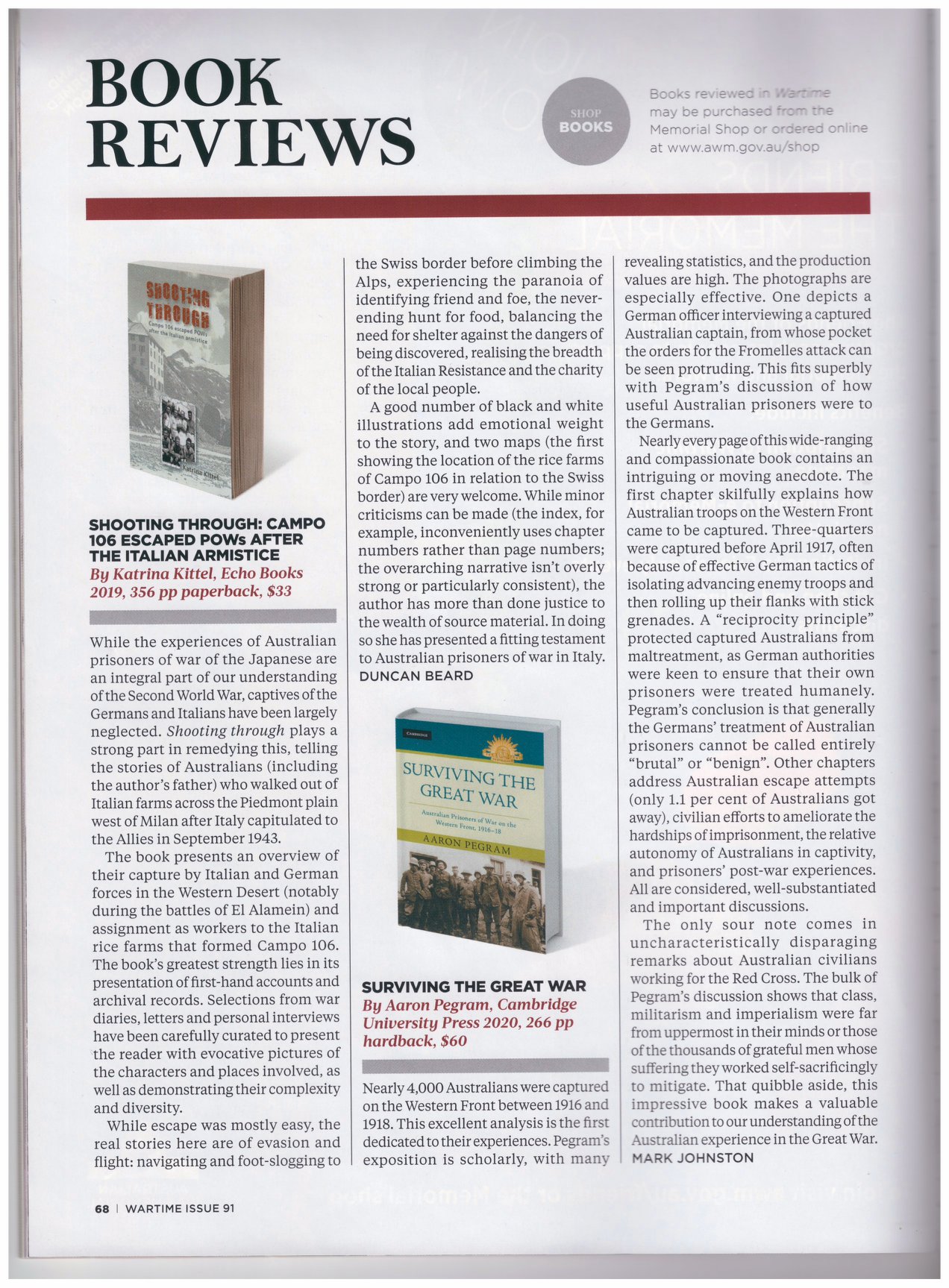 Shooting Through – Katrina Kittel